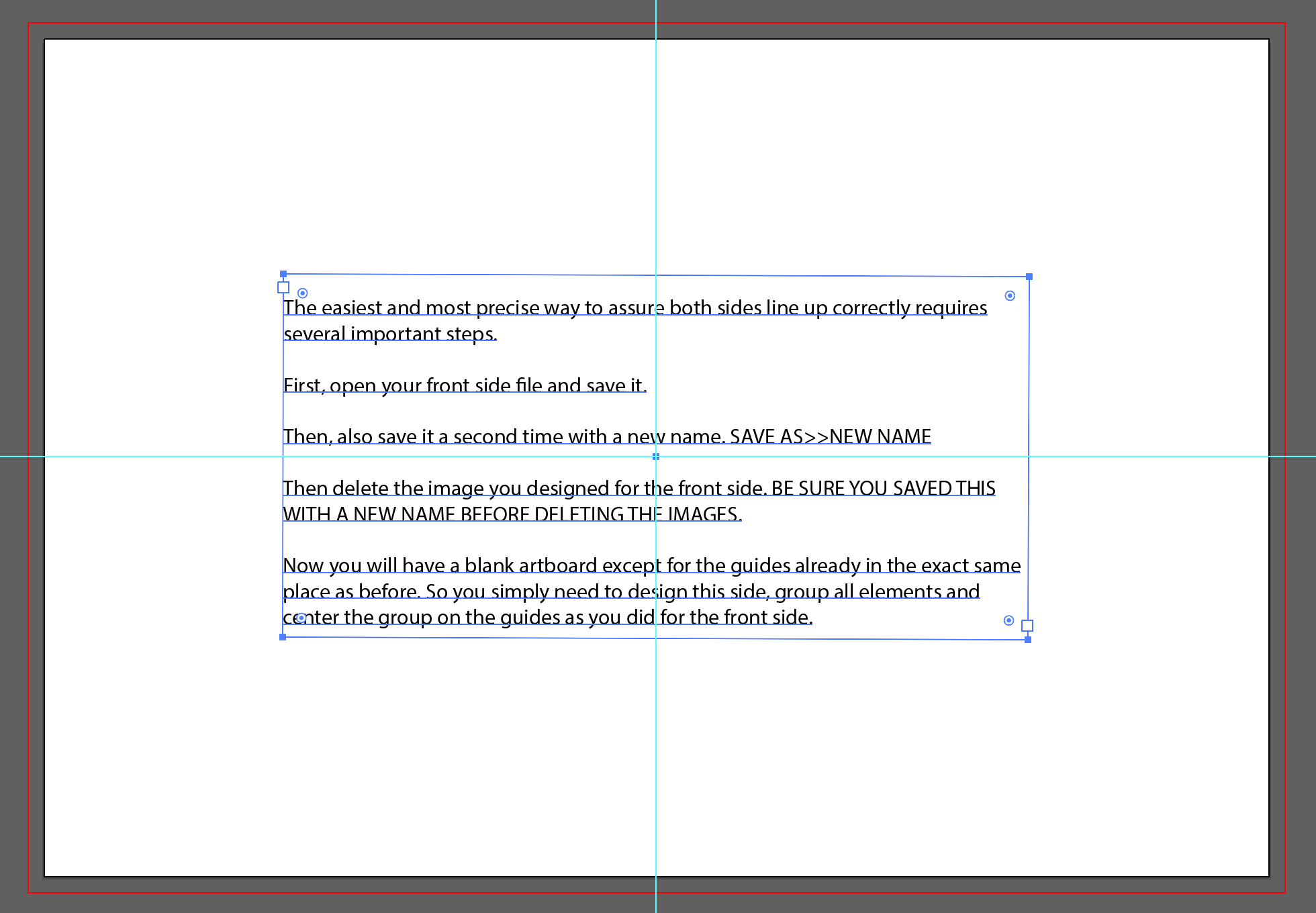 Double-Sided Printing to single sheet | Graphic Design Thoughts