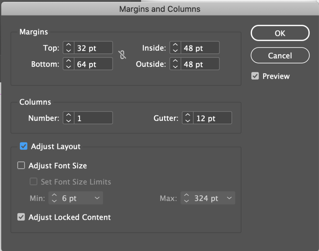 Fibonacci Numbers and inDesign Margins | Graphic Design Thoughts